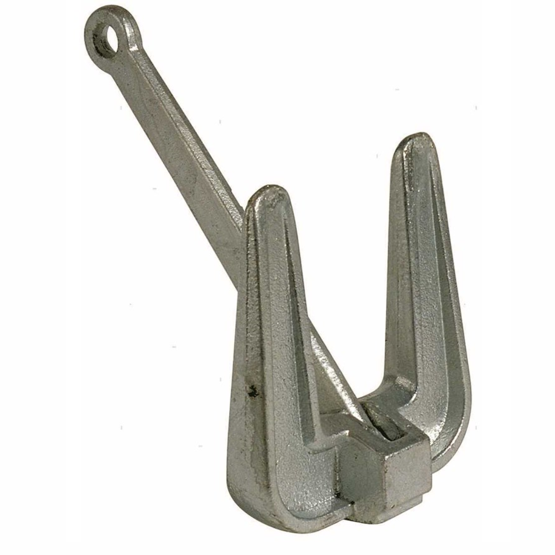 Ancora zincata tipo HALL compatta kg. 6 – Onautica